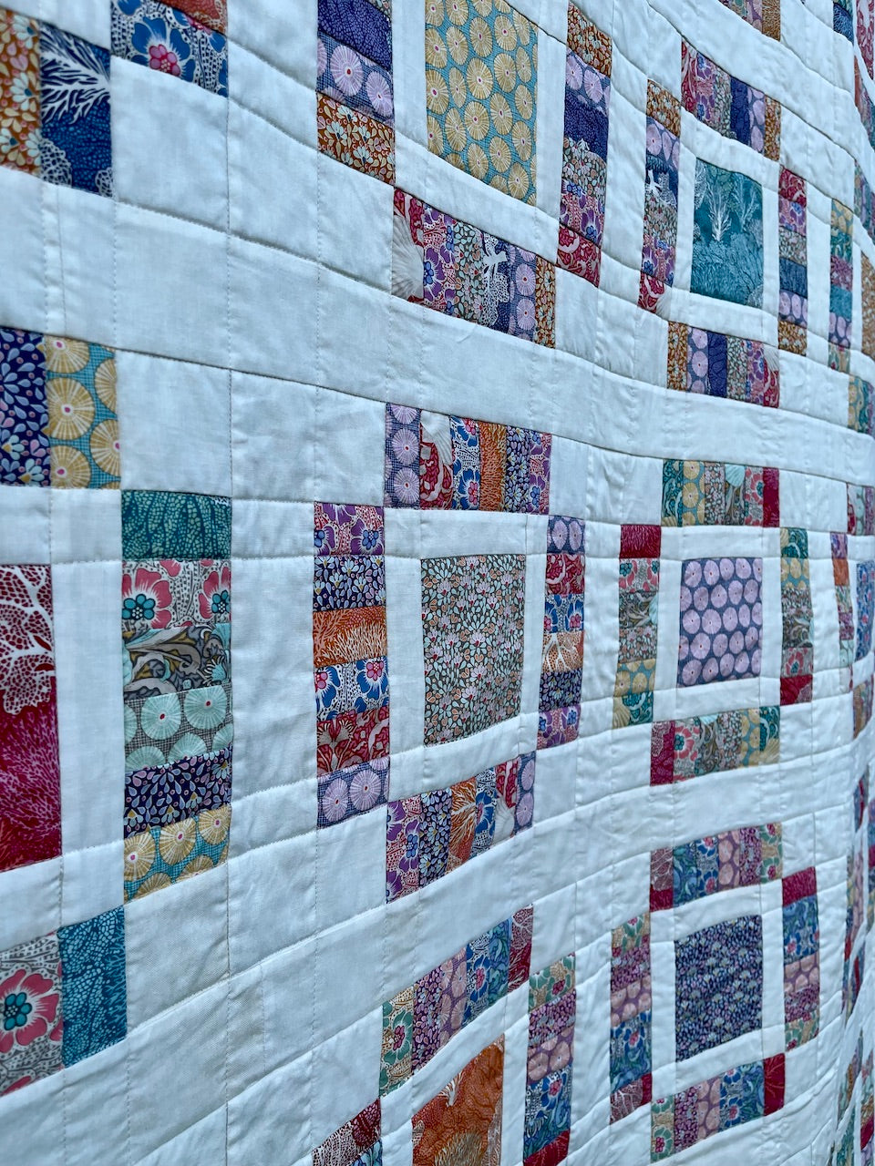Anemone Quilt - Fat Eighth and Fat Quarter Quilt PDF Pattern – Broken ...