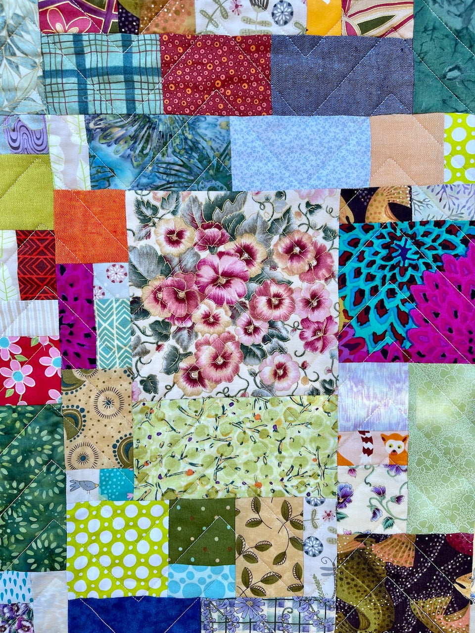 Scrap Quilt - A Scrap Busting Quilt PDF Pattern – Broken River Quilts