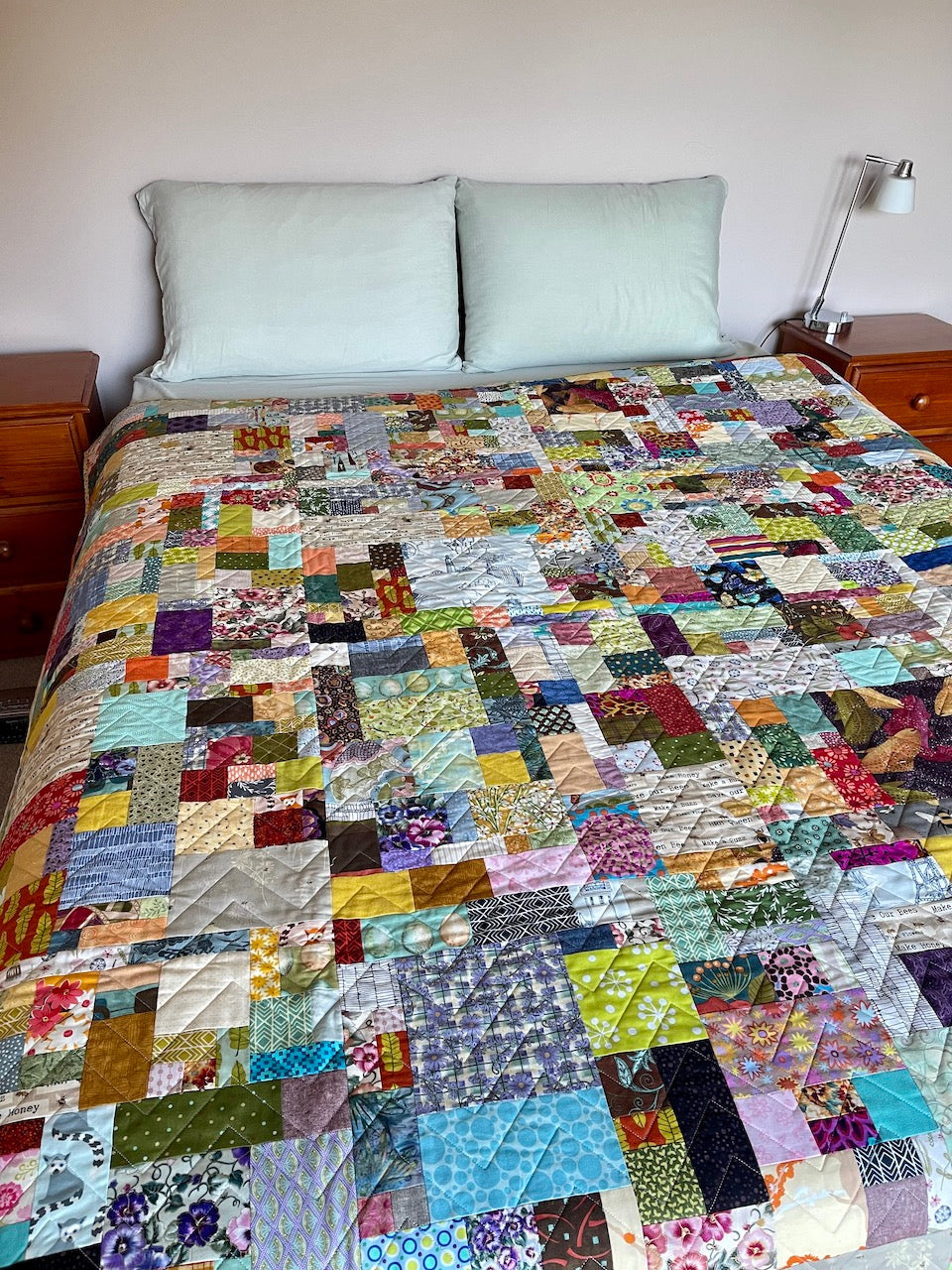 Scrap Quilt - A Scrap Busting Quilt PDF Pattern – Broken River Quilts